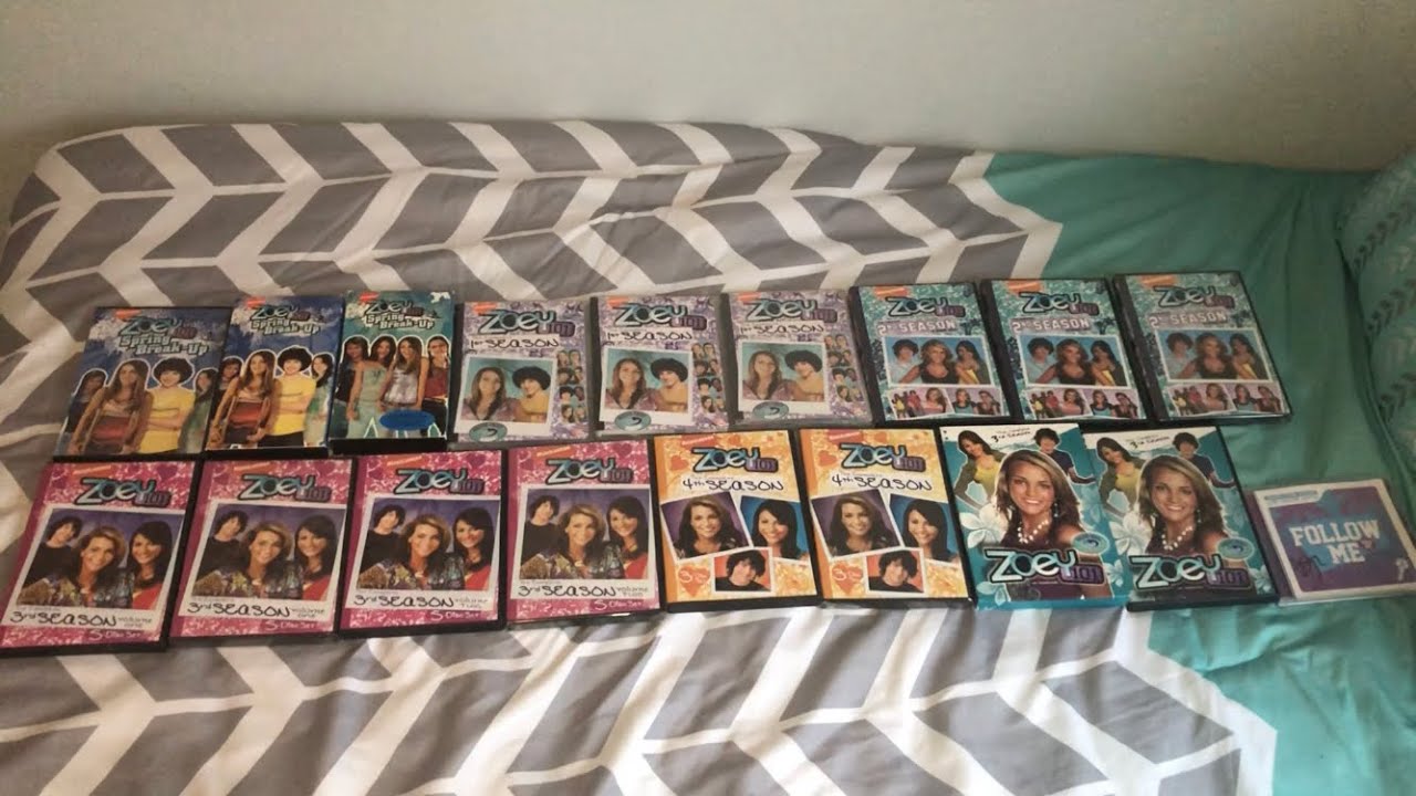 EVERY Licensed Zoey 101 VHS/DVD Piece I Own - YouTube
