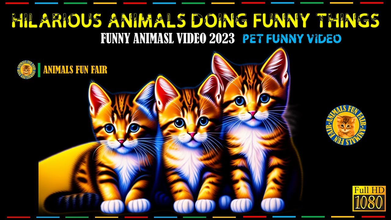 The Funniest Animals | Fun with Cats and Dogs 2023 | Animals Fun Fair ...