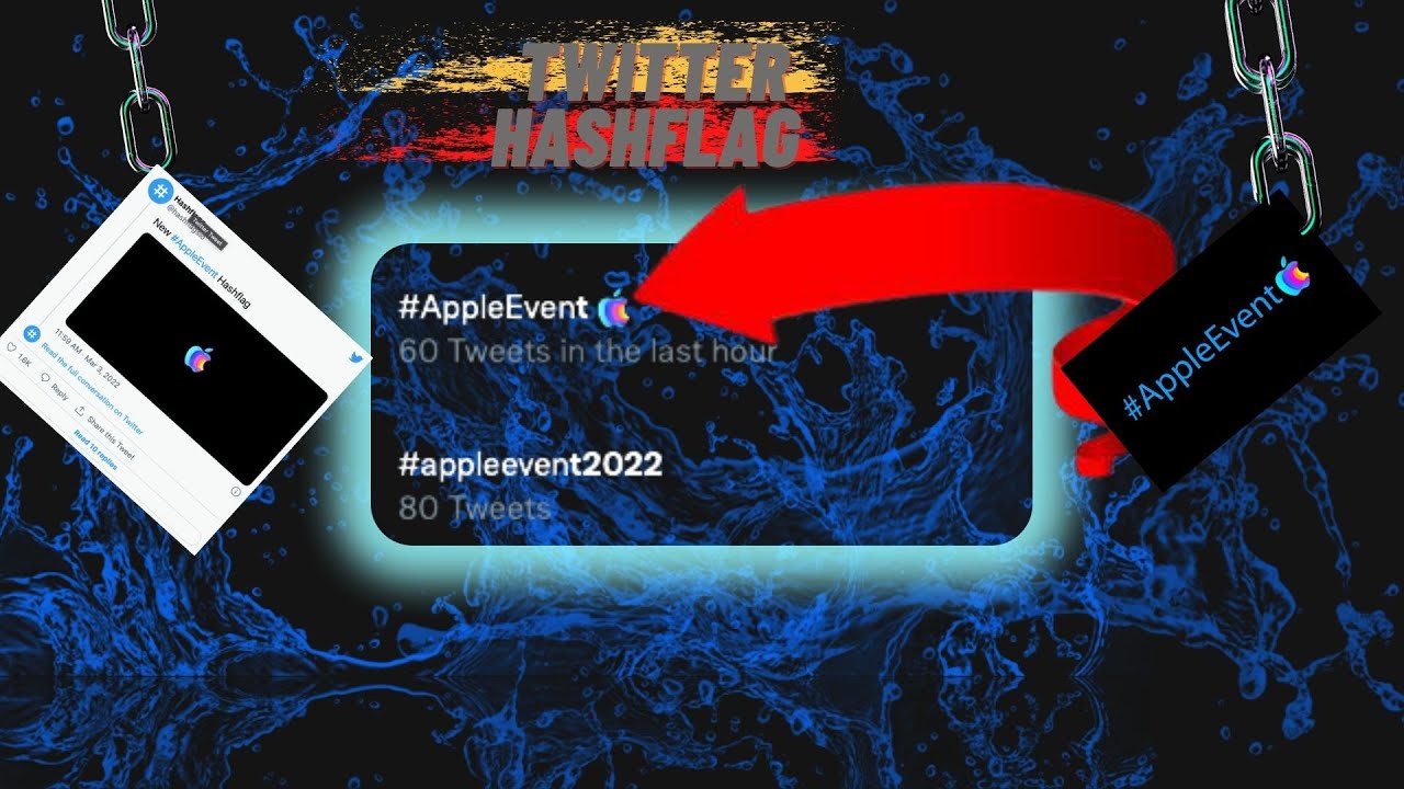 Twitter Hashflag Apple Event Goes Live 🥰 - YouTube