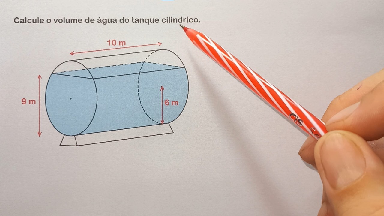 PRECISAMOS CALCULAR O VOLUME DO TANQUE - YouTube