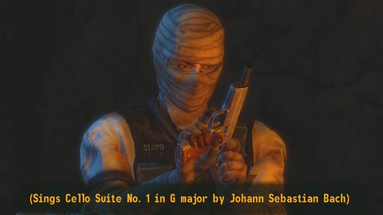Joshua Graham Sings in Fallout New Vegas - YouTube