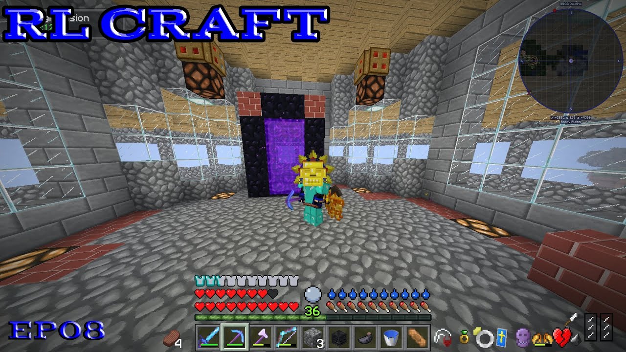 RL CRAFT Minecraft Mod Ep08, ទៅដើរមើលនៅឋានរក - YouTube