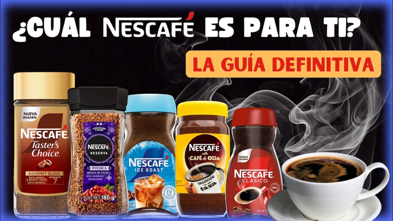 La Guía DEFINITIVA para Elegir el Mejor Café Soluble: Nescafé ☕ - YouTube