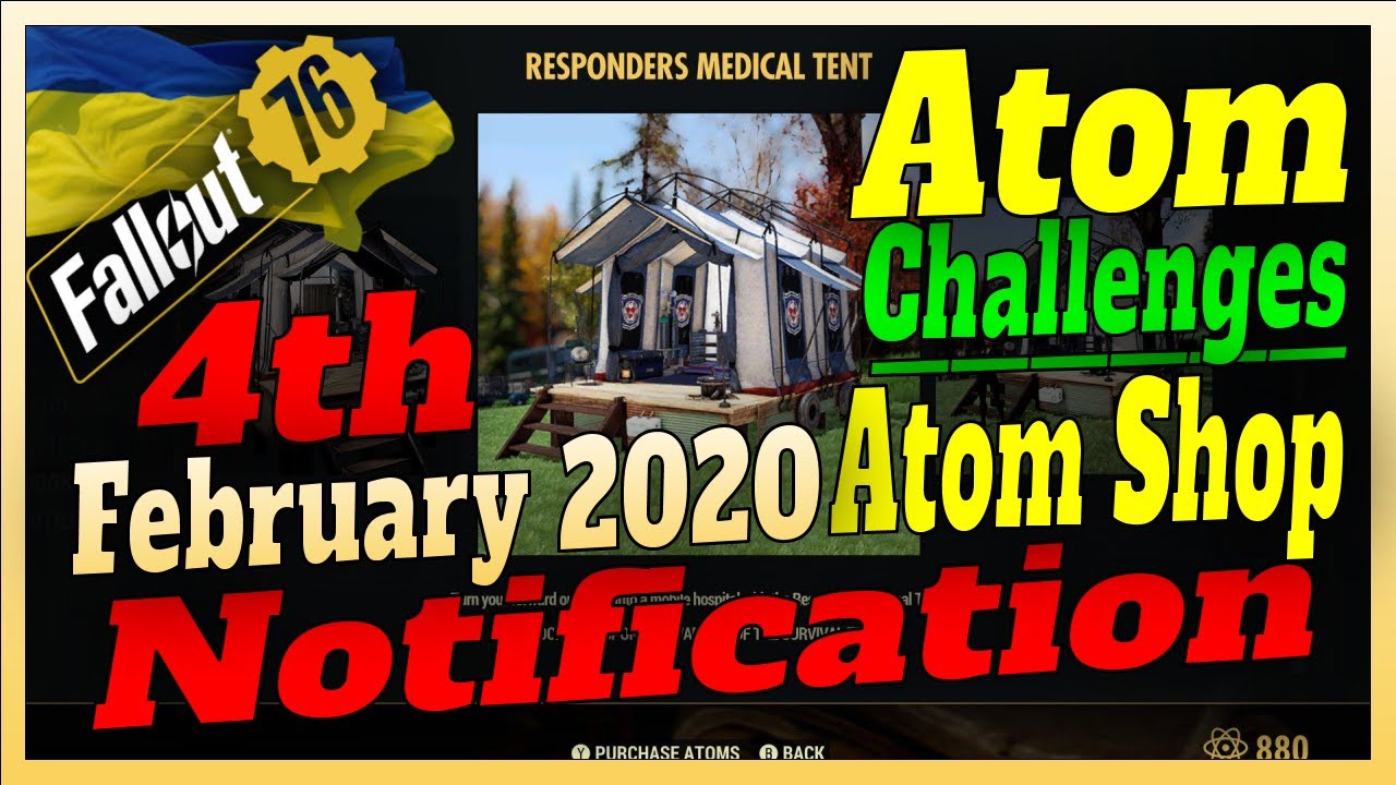 Fallout 76 Responders Medic Tent | Atomic Shop Based on Valentine’s Day ...