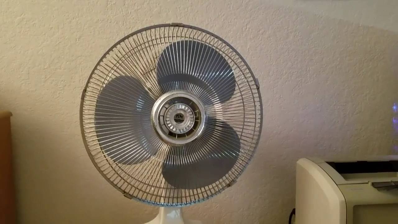 Kuo Horng 16" Oscillating Fan - YouTube