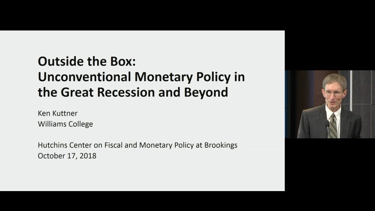 Ken Kuttner outlines the success of unconventional monetary policy in ...