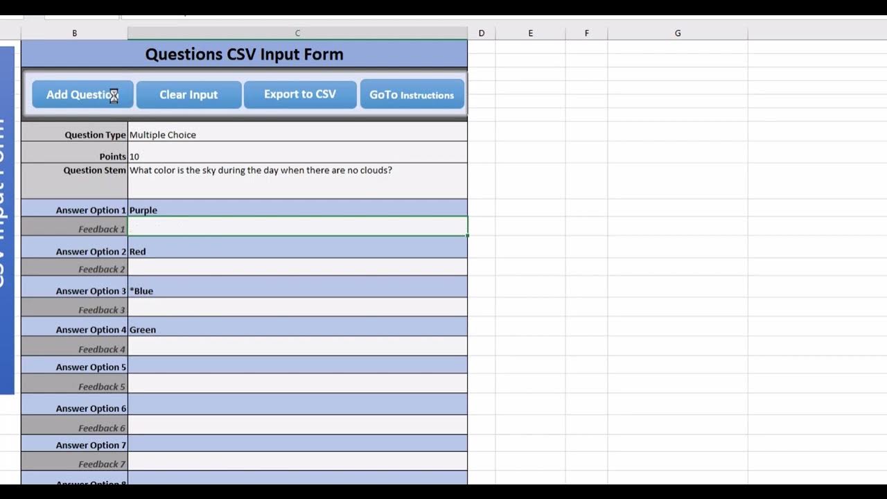 Adobe Captivate Classic: Create and Import Question Slides with CSV Files - YouTube