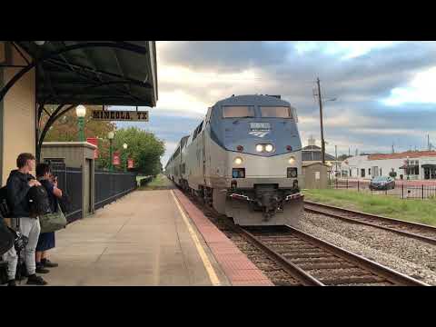 2023-10-12c Amtrak #22 Texas Eagle Eastbound - YouTube