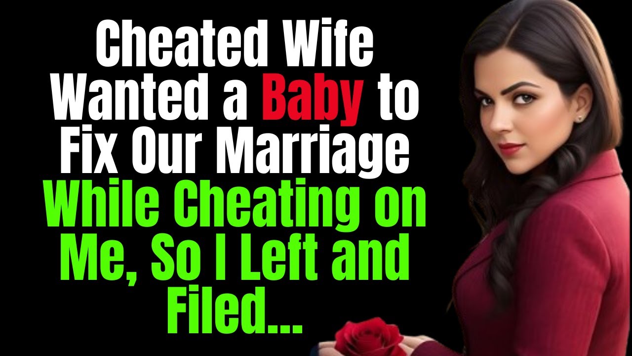 cheated Wife Wanted a Baby to Fix Our Marriage While Cheating on Me, So I Left and Filed.. - YouTube