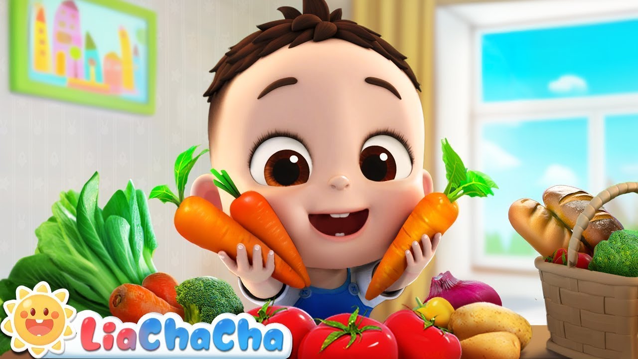 Colorful Vegetables Song🍅🥕 | EP22 | Learning Colors for Kids ...