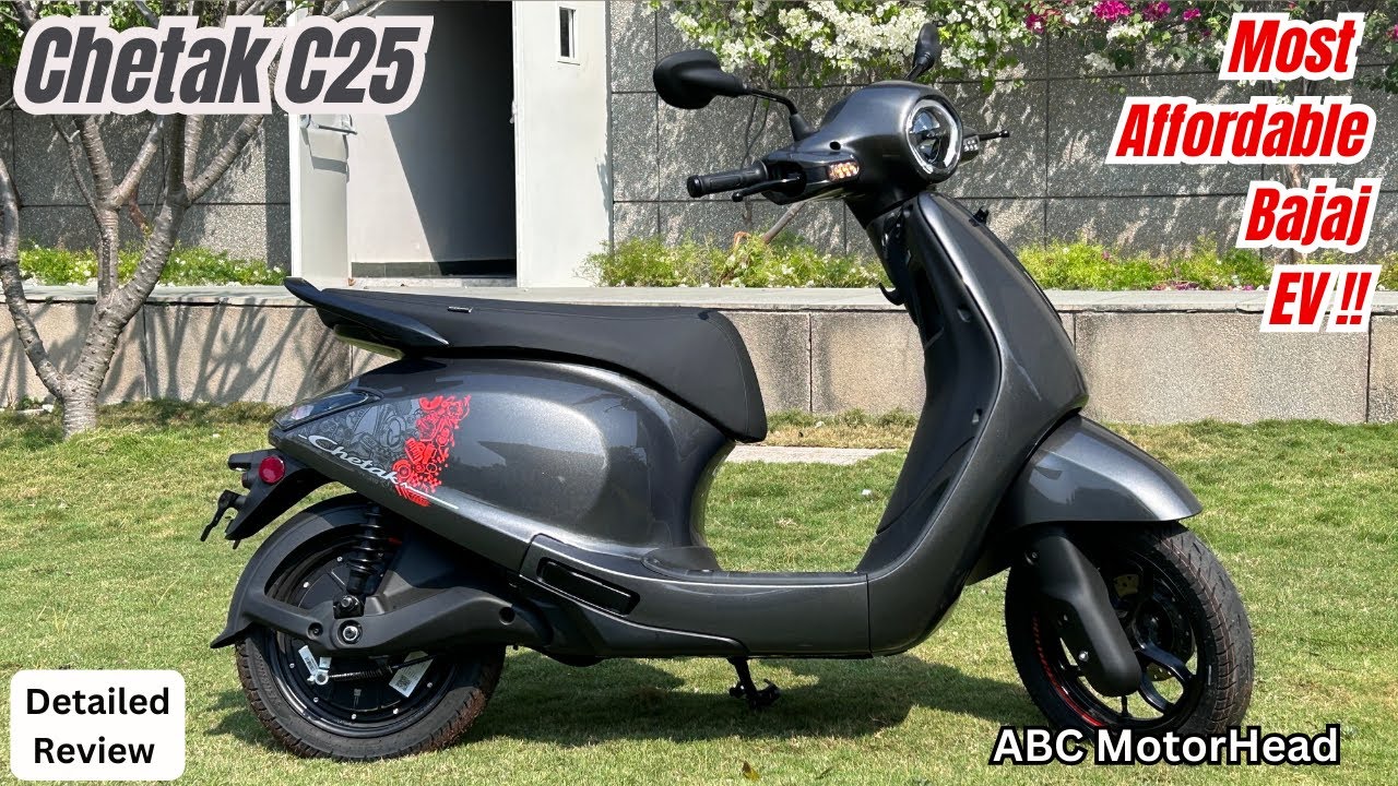 All New Chetak C25 - Bajaj Chetak Under ₹1 Lakh? Entry-Level Variant ...