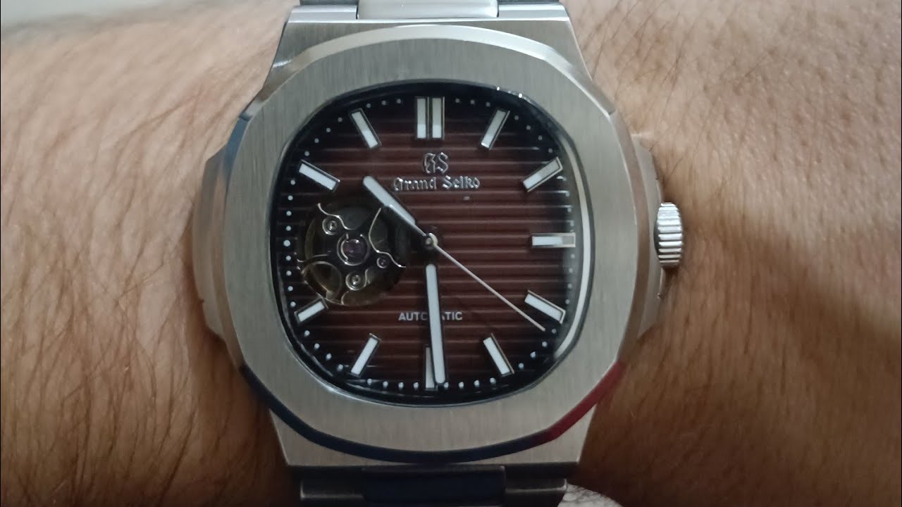 Patek Philippe Nautilus Model'inin Homage (AliExpress'den aldım) - YouTube