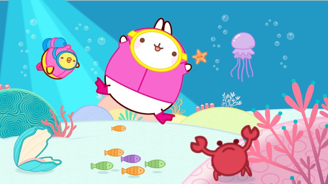 Molang and Piu Piu explore the Ocean 🌊🐬 | Kids Cartoon - YouTube