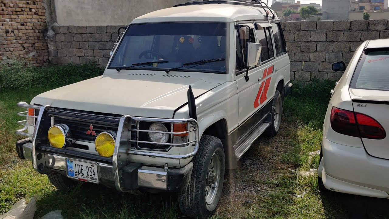 MITSUBISHI PAJERO. 1990 MODEL GOOD CONDITION IN PAKISTAN IN TAXILA ...