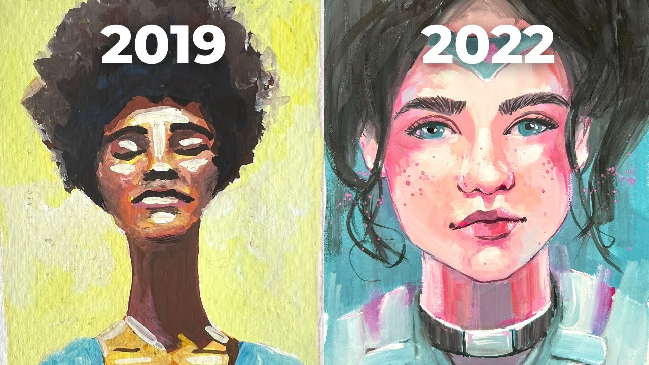 I Painted 142 Gouache Portraits in 1000 Days, Here is What Happened ...