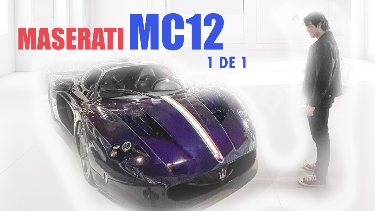 ¡Nuevo auto de DON HUAYRA! Maserati MC12 ÚNICO en el mundo rodando con Ferrari ENZO - YouTube