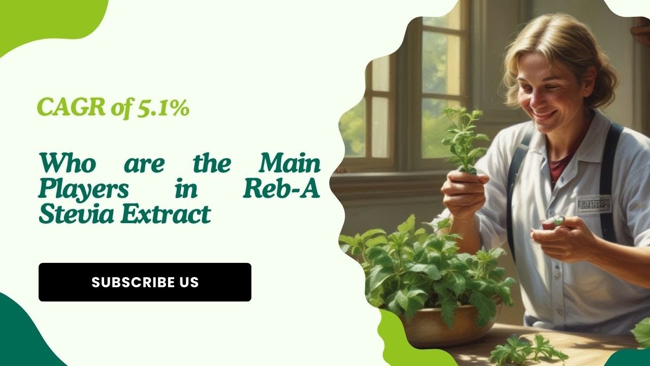 Reb-A Stevia Extract Market Trends 2024-2030 - YouTube