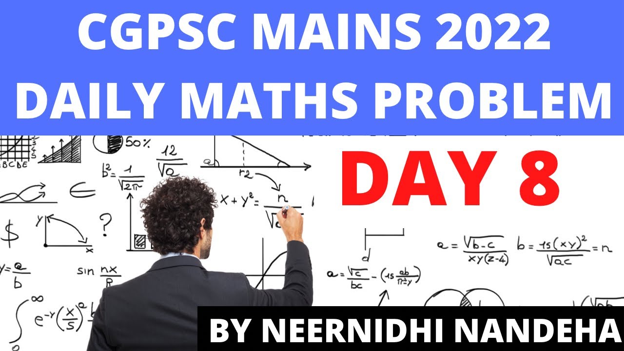 CGPSC Daily Maths Problem: Day 8 - YouTube