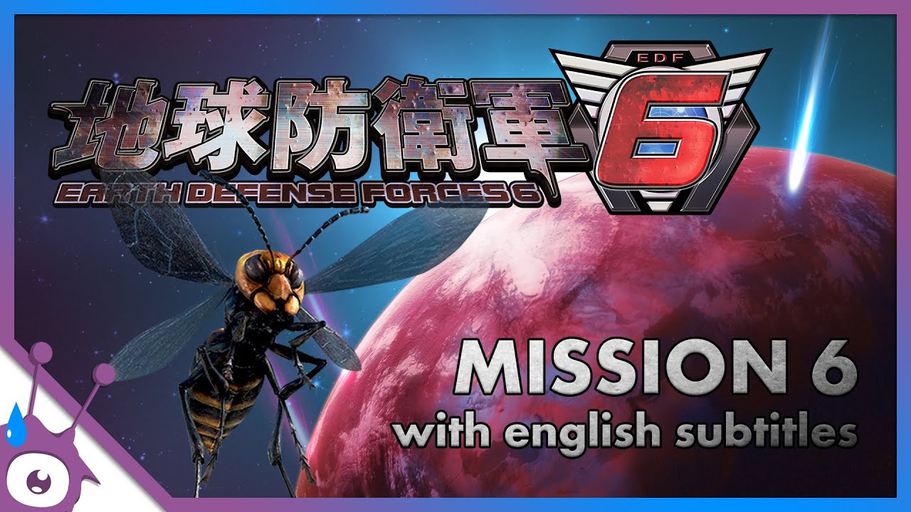 Earth Defense Force 6 - Mission 6 (English Subtitles) - Ranger - PS5 ...