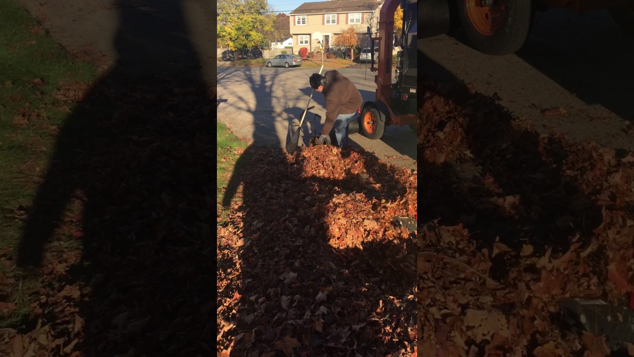 2016 scag leaf loader - YouTube