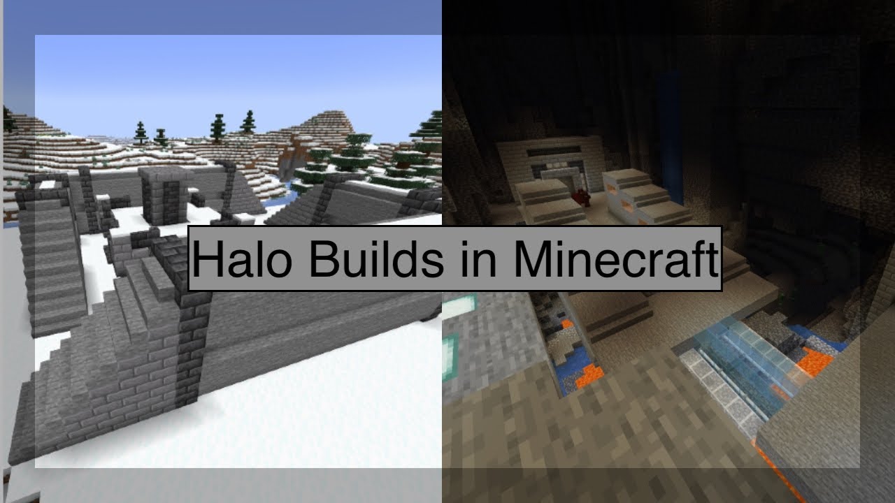 Halo Builds in Minecraft - YouTube