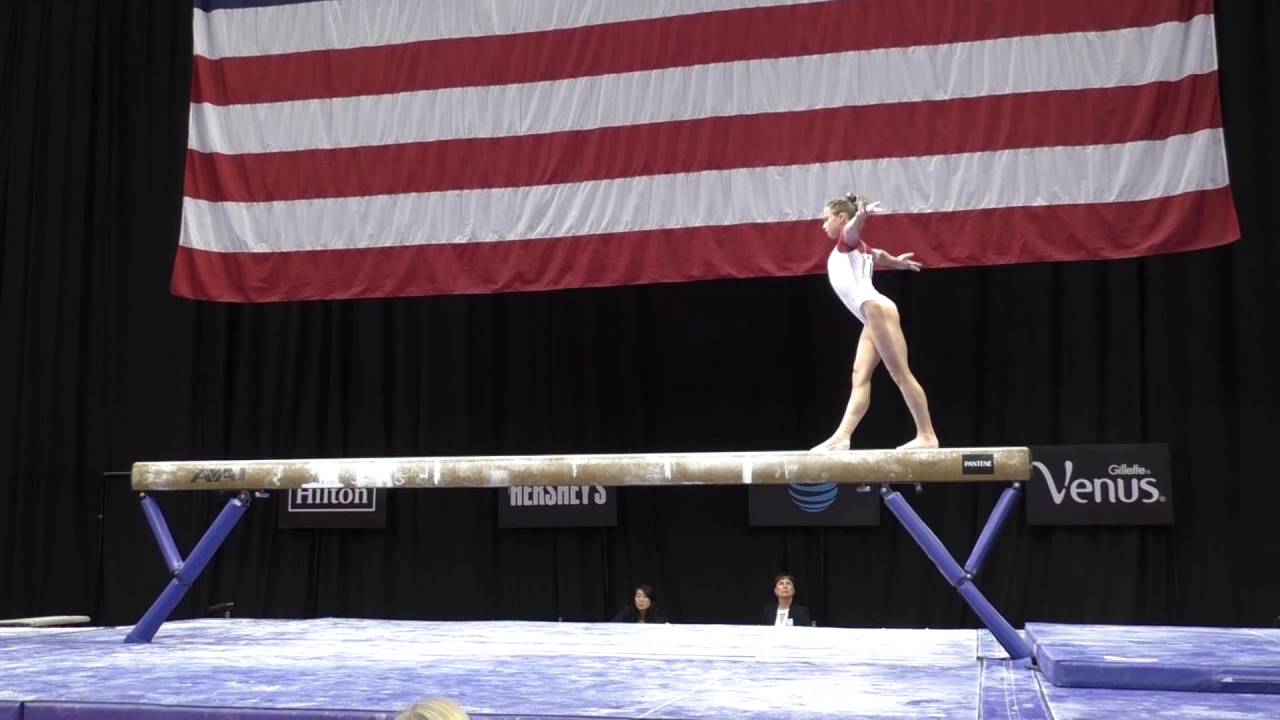 Ragan Smith- Balance Beam - 2016 P&G Gymnastics Championships - Sr ...