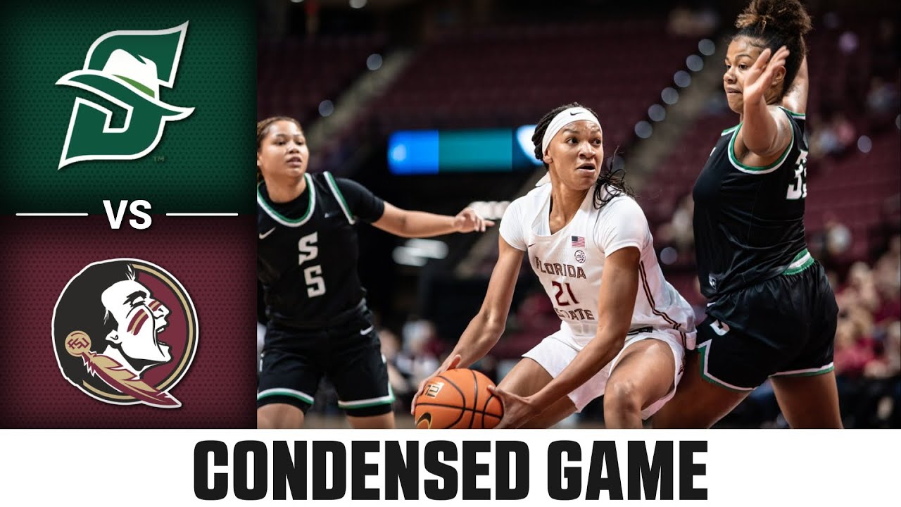 Stetson vs. Florida State Condensed Game | 2022-23 ACC Women’s ...