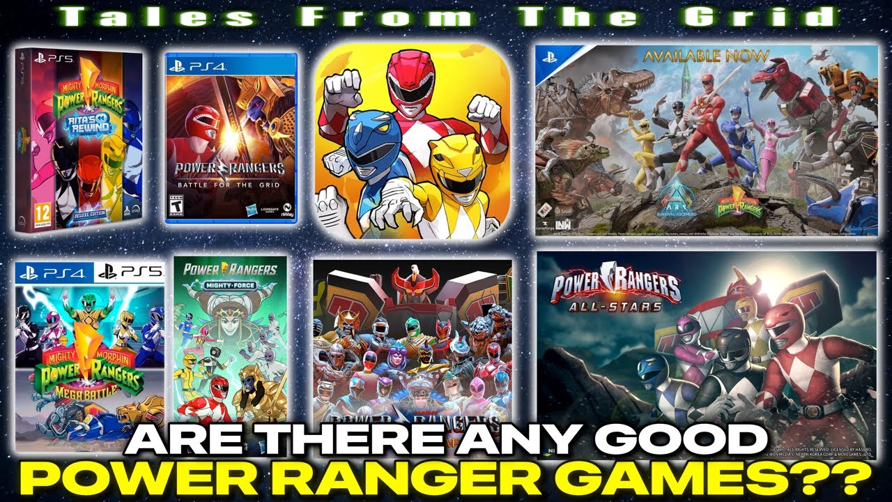 ARE THERE ANY GOOD POWER RANGER GAMES?? | Tales From The Grid - YouTube