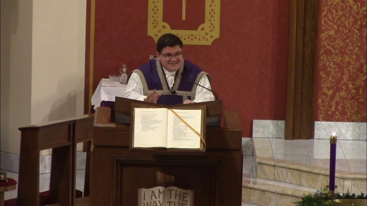 Homily, Second Sunday of Advent - Fr. Kappes - YouTube