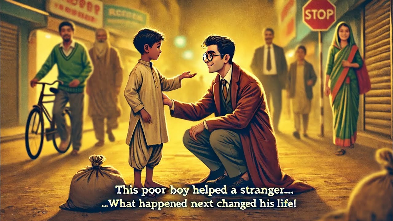 This Poor Boy Helped a Stranger… What Happened Next Changed His Life ...