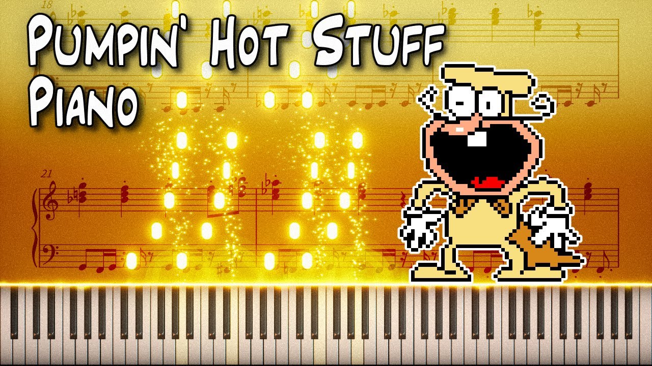Pumpin' Hot Stuff Piano Arrangement - Pizza Tower - YouTube