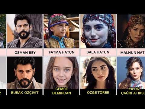 Kurulus Osman season 4 cast | Real Names and Pictures
