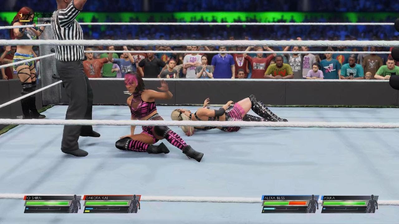WWE Crown Jewel 2022 Damage Ctrl vs Alexa Bliss & Asuka 2K22 Simulation ...