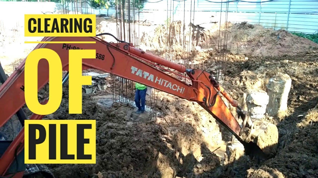 Pile Cap Excavation #excavationwork - YouTube