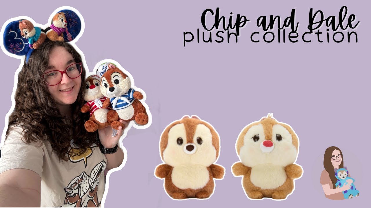 chip n dale plush collection | classic disney store plushes to seasonal ...