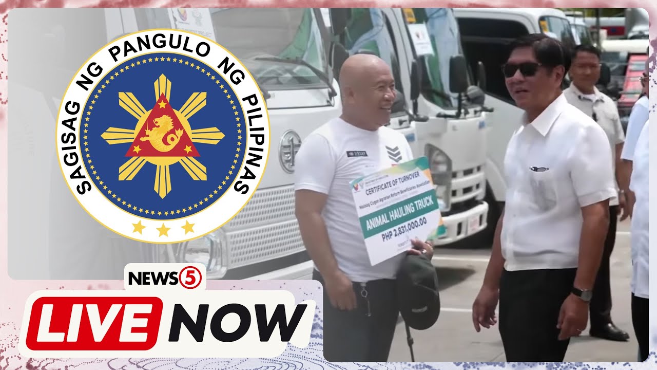 LIVE | Pres. Bongbong Marcos at the launch of Agri-Puhunan at Pantawid ...