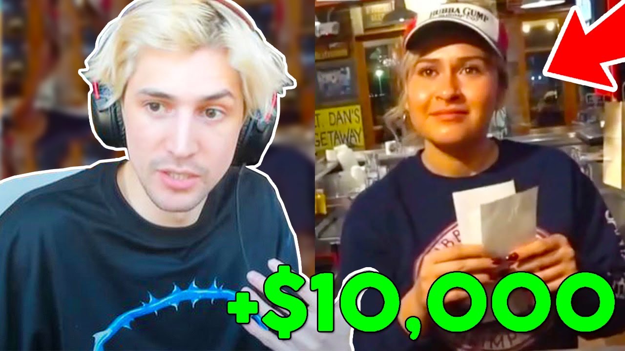 xQc Giving Away Money!! - YouTube