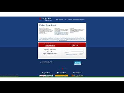 UTRGV-ApplyTexas instructions - YouTube