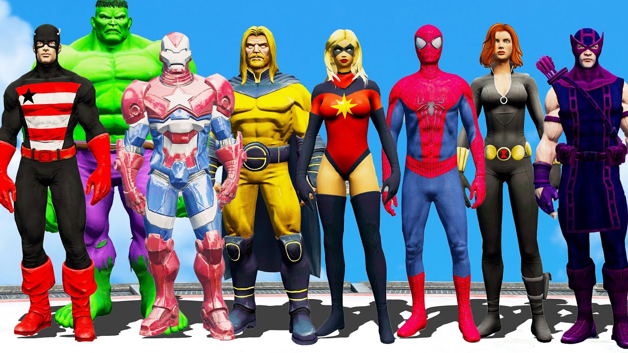 MARVEL AVENGERS CIVIL WAR - EPIC BATTLE - YouTube