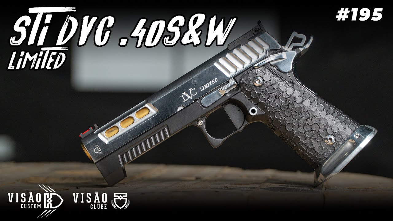 STI DVC LIMITED .40 S&W // REVIEW 195 // #visaocustom #ipsc #sti - YouTube