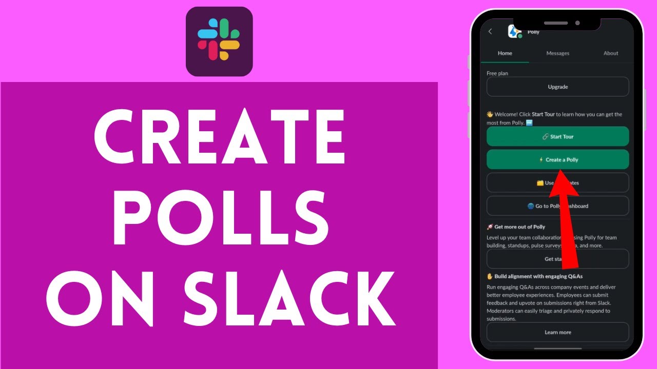 How to Create Polls on Slack (2024) | Register Polls on Slack - YouTube