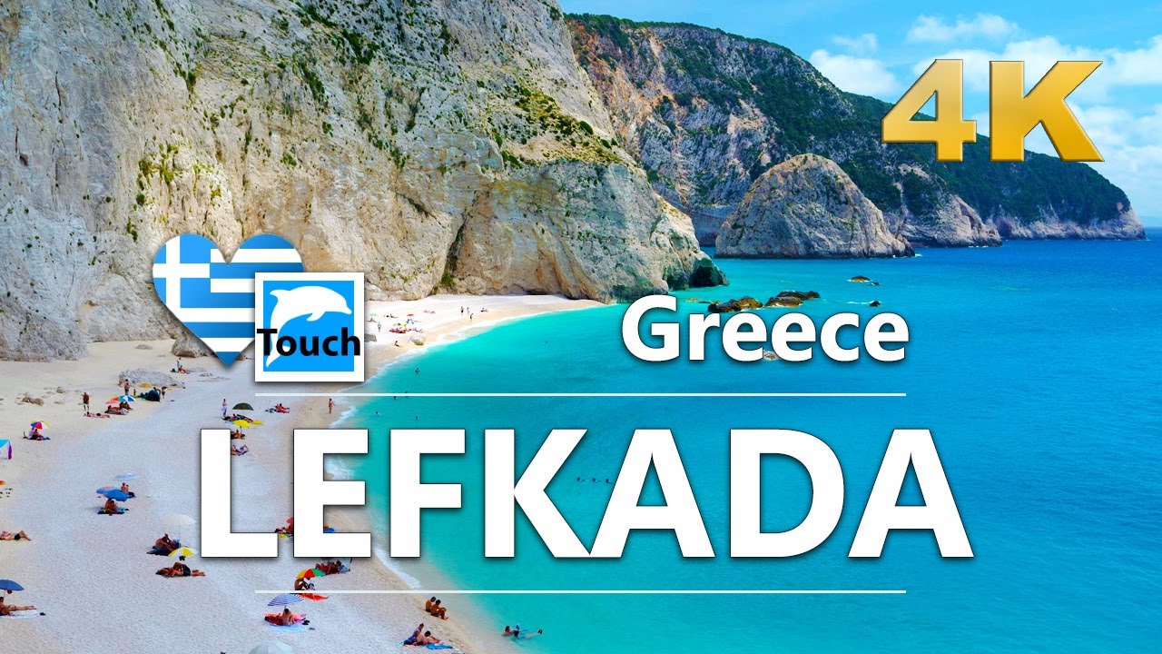 LEFKADA (Λευκάδα, Lefkas), Greece 🇬🇷 Travel video, 4K Travel in Ancient ...
