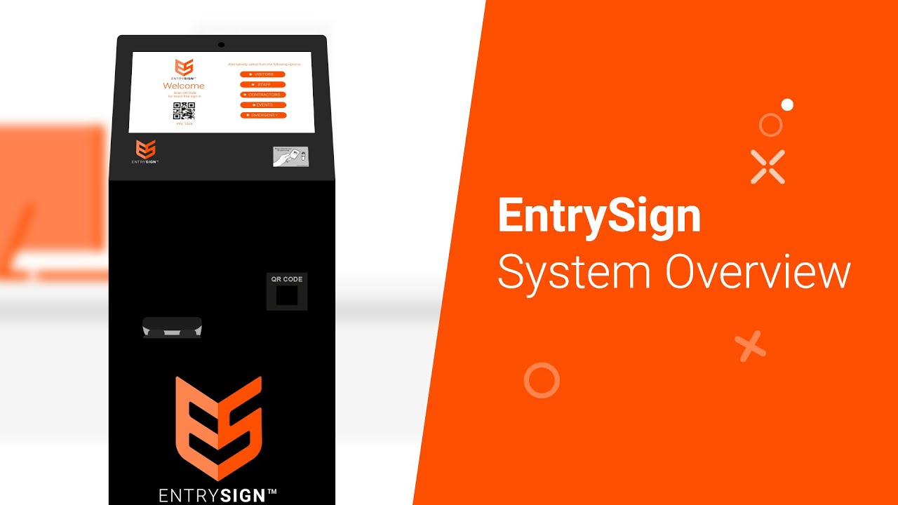 EntrySign Visitor Management System Overview - YouTube