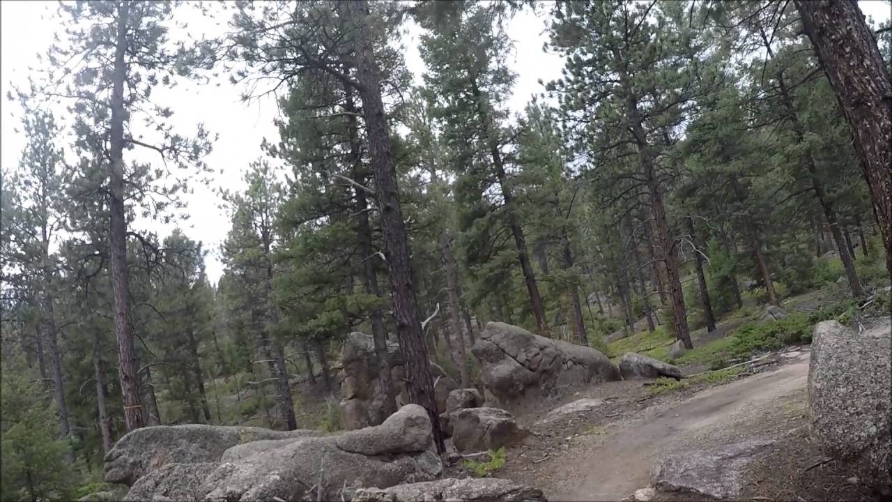 A cool drizzly day on Little Scraggy - YouTube