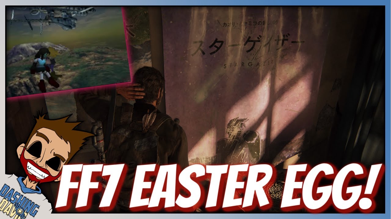 So There's A NEW FF7 & FF7 Remake Easter Egg in The Last Of US Part 1 - YouTube