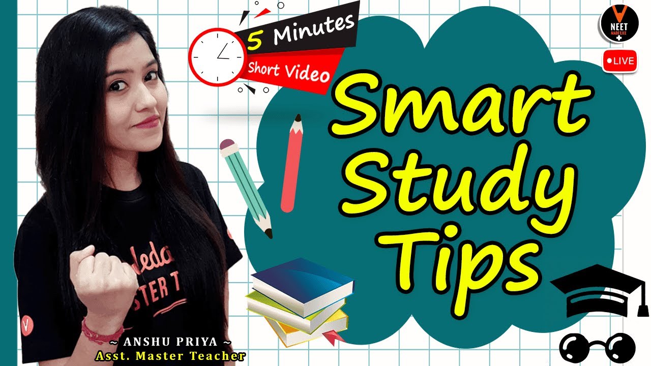 How To Study Smarter Not Harder Know In 5 Minutes | Study Tips For ...