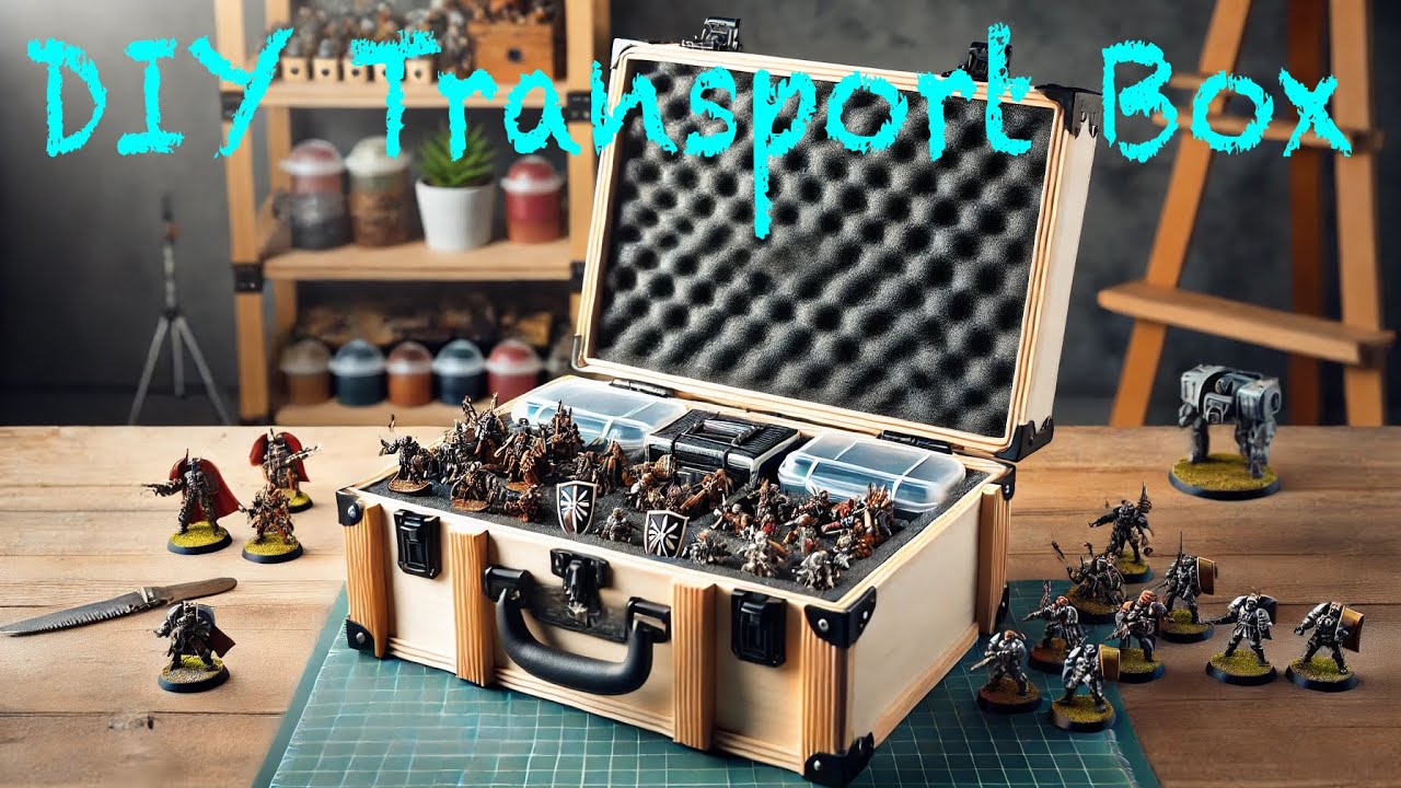 DIY Tabletop Transportbox - YouTube