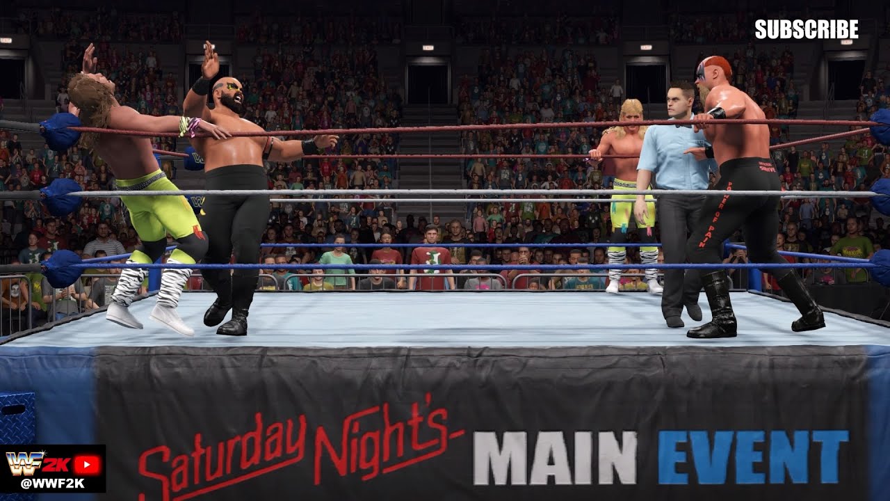 THE ROCKERS vs POWERS OF PAIN | Saturday Night Main Event | WWE 2K23 ...