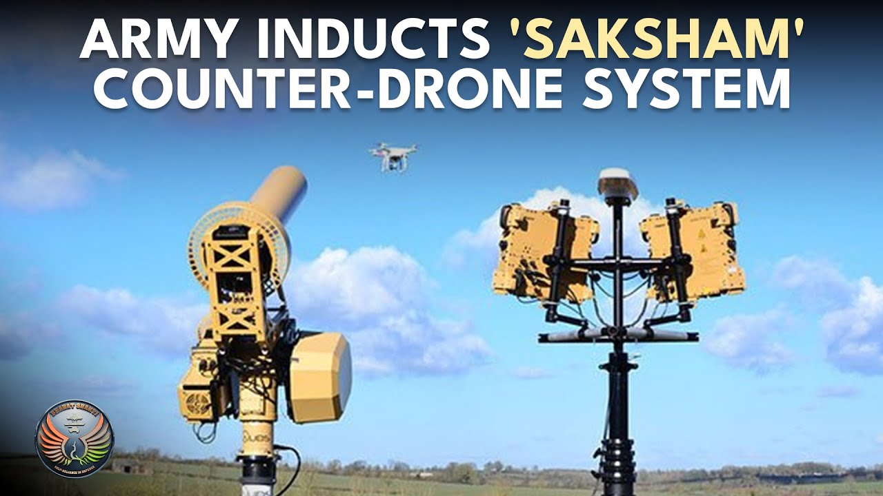 ‘Saksham’ System To Defend Indian Airspace From Drone Threats - YouTube