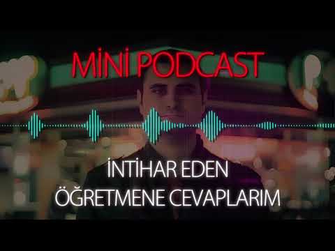 MP - İntihar Eden Öğretmene Cevaplarım